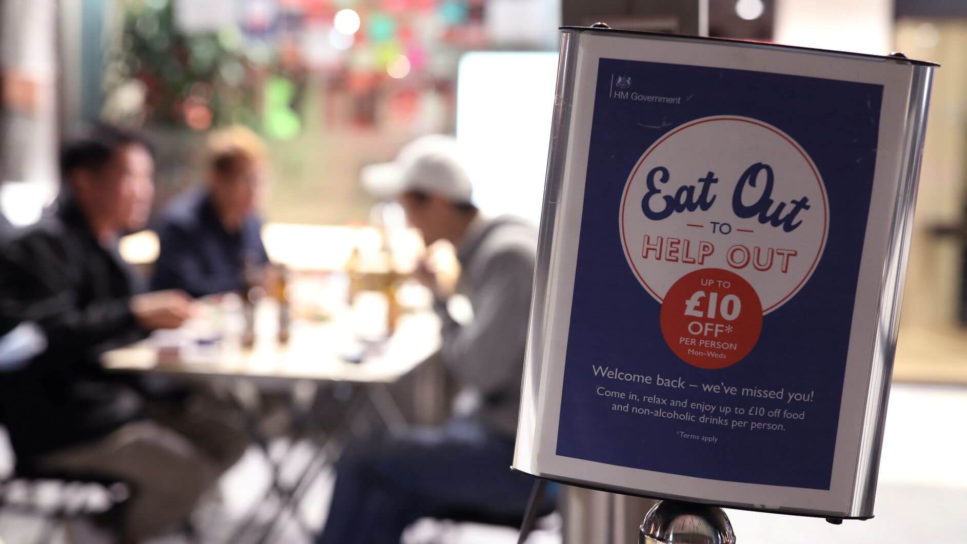 Eat Out To Help Out Scheme Sees Inflation Fall To Near-Five Year Low ...