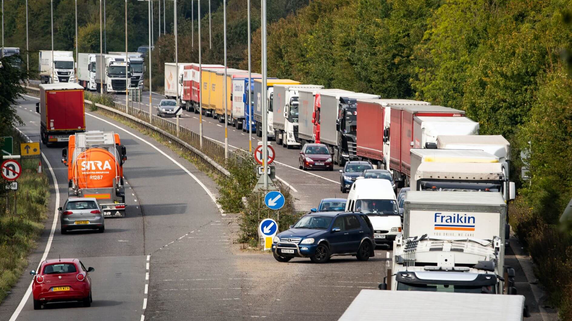 Leaked Brexit Letter Warns Of 7,000 Trucks Queuing In Kent With Two-Day ...